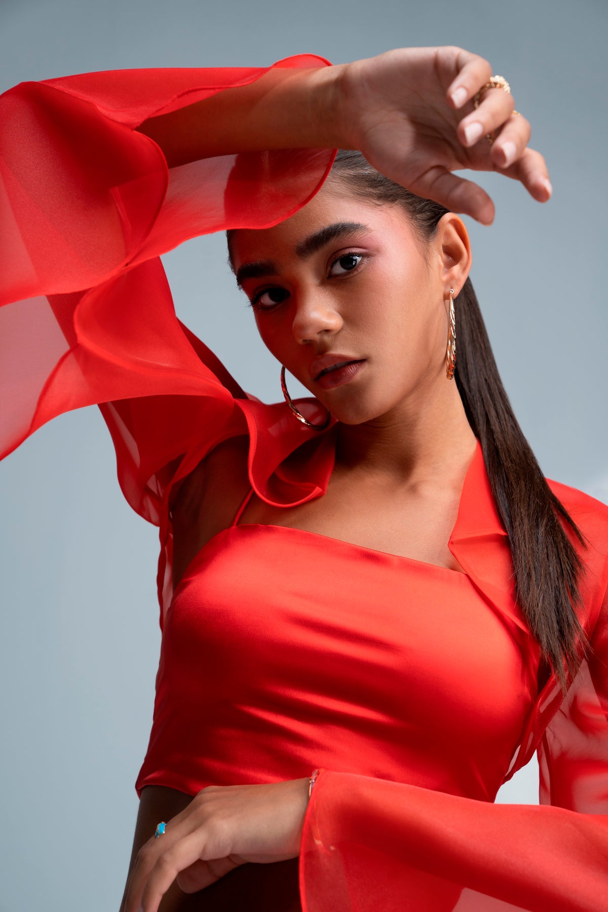 Pearl Organza Shrug – MeLova