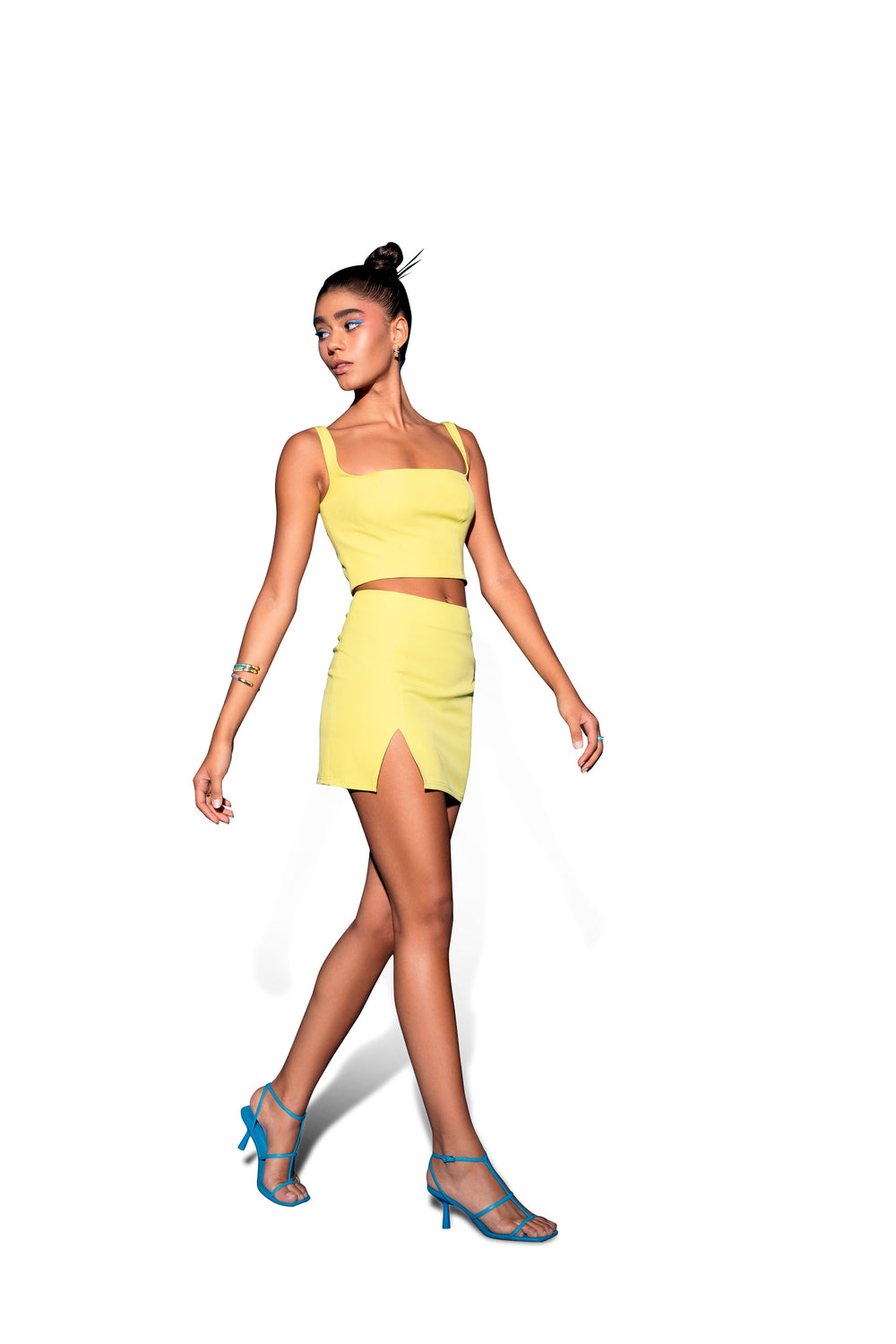 Fellow Yellow Mini Skirt – MeLova